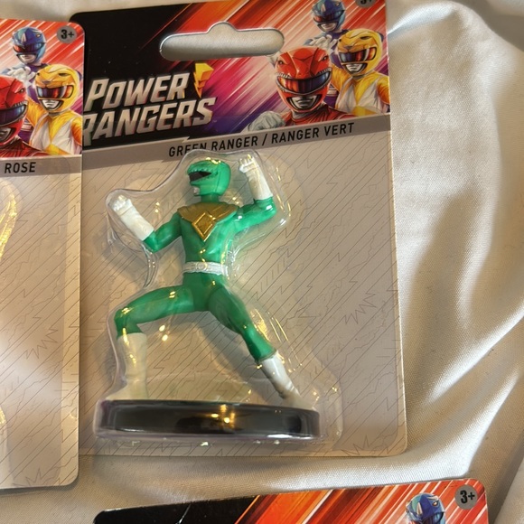 Hasbro | Toys | Power Rangers Micro Collection Cake Toppers | Poshmark